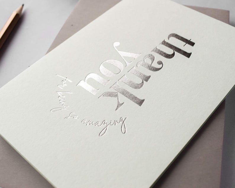 Custom Silver Foil Business Cards 250 Pieces - Etsy