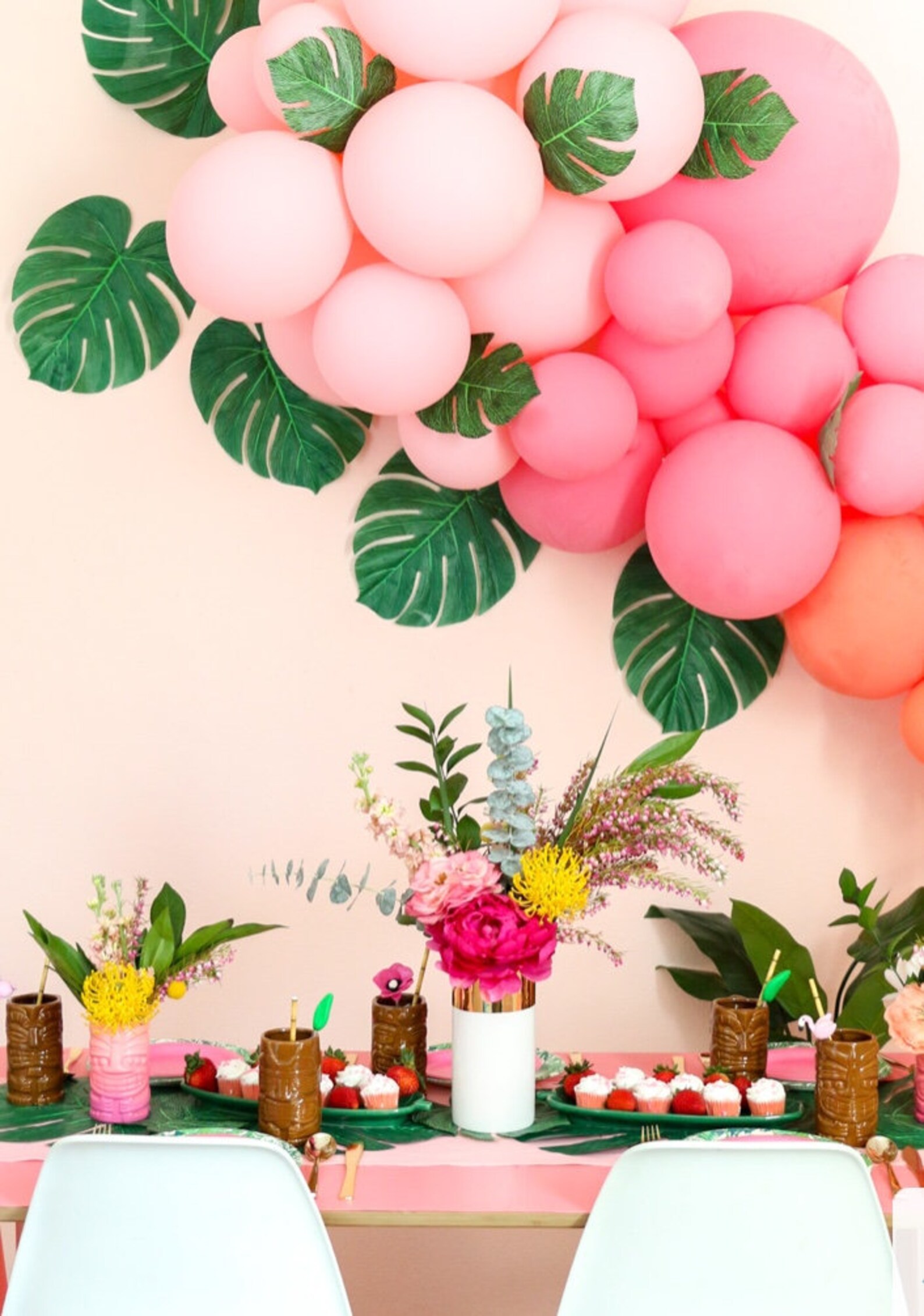 6 Palm Leaf Decorations DIY Wall Art Summer Cottage Decor - Etsy