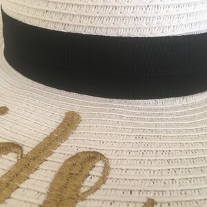 Bride, Bride Tribe Sun Hat, Personalized, Bridesmaid Gift, Wedding ...