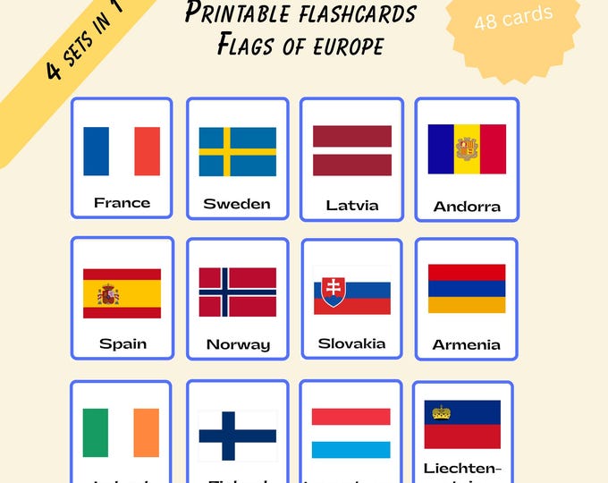 World Flags, Educational Flashcards, Printable Flashcards, Countries of ...