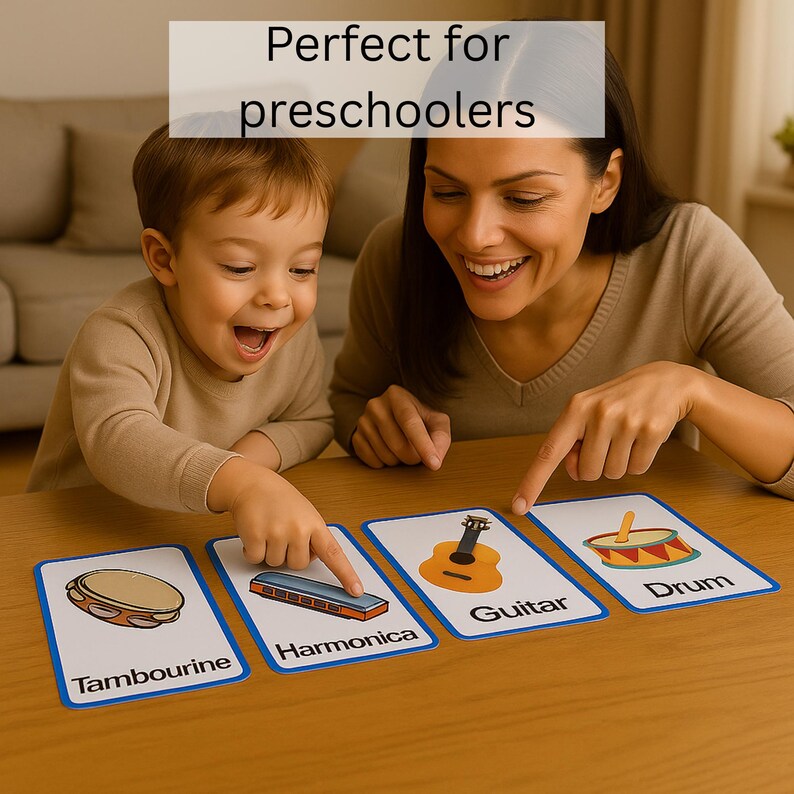 Musical Instrument Flashcards: Montessori Learning (PDF) - Etsy