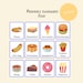 Food Flashcards Printable | 12 Learning Cards for Toddlers and ...