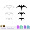 3 Iwa Birds in Flight SVG - Iwa Bird SVG - Bird Silhouette SVG - Hawaii ...