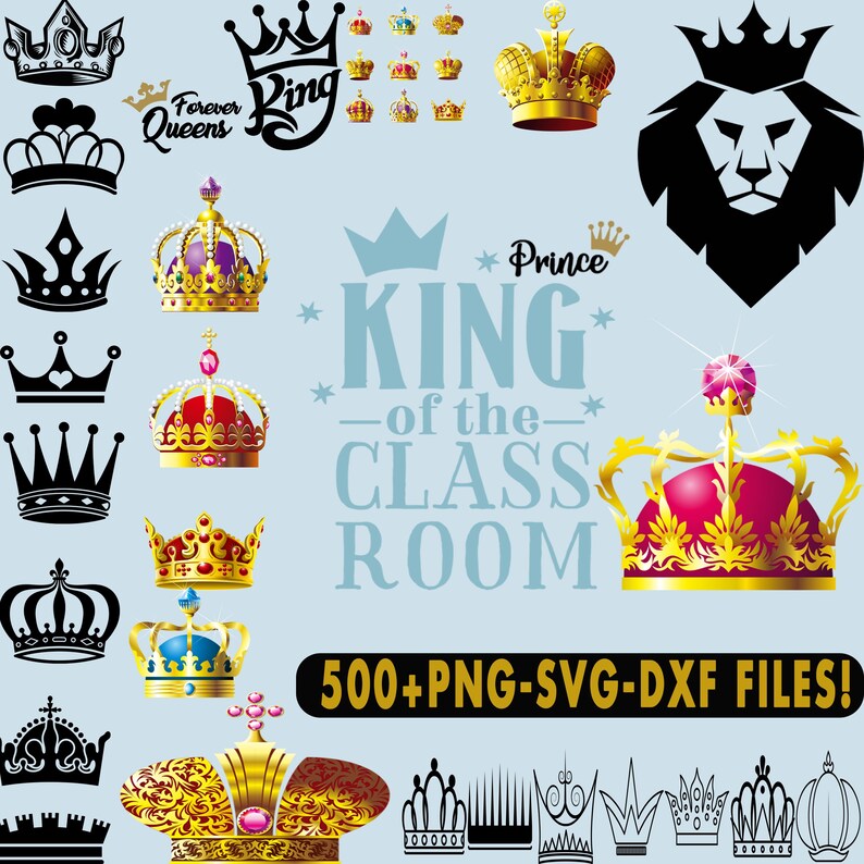 Royal Crown SVG File, King Crown SVG, Queen Crown SVG, Princess Tiara ...