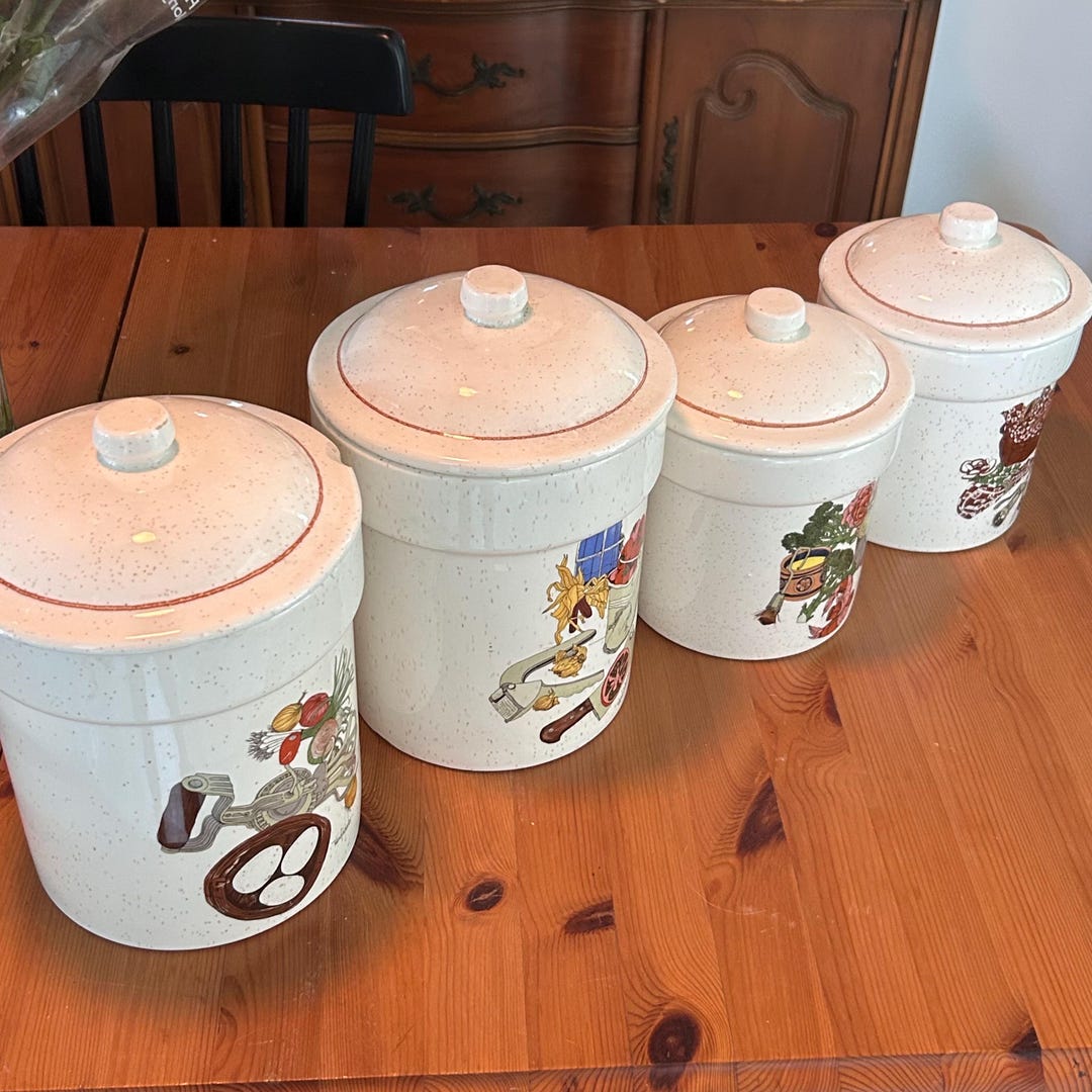 Wendy Wheeler Canisters - Etsy