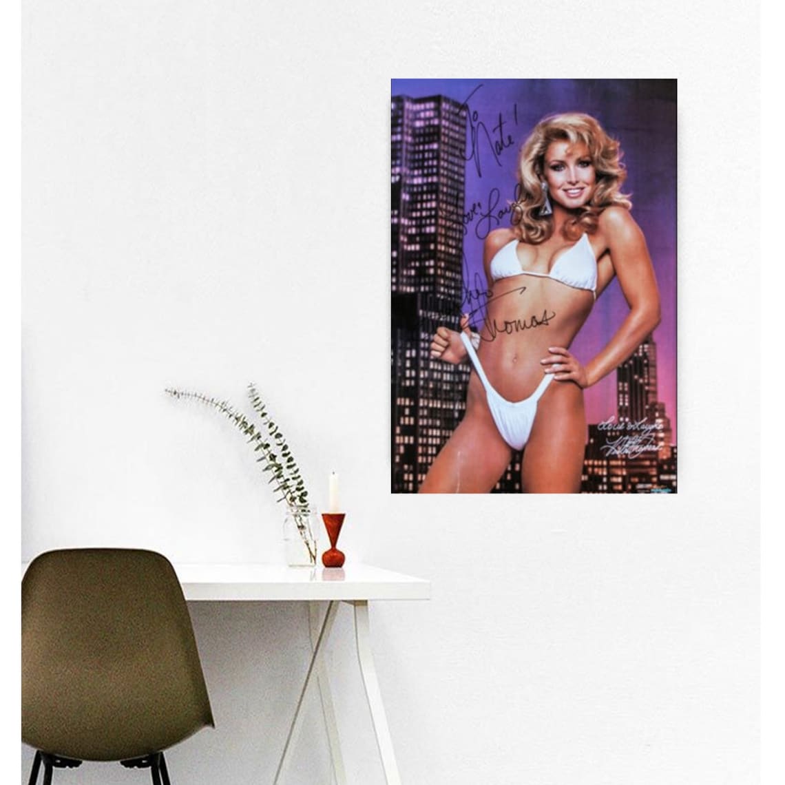 Heather Thomas Sexy In Bikini Actress Poster Heather Thomas Etsy Israel