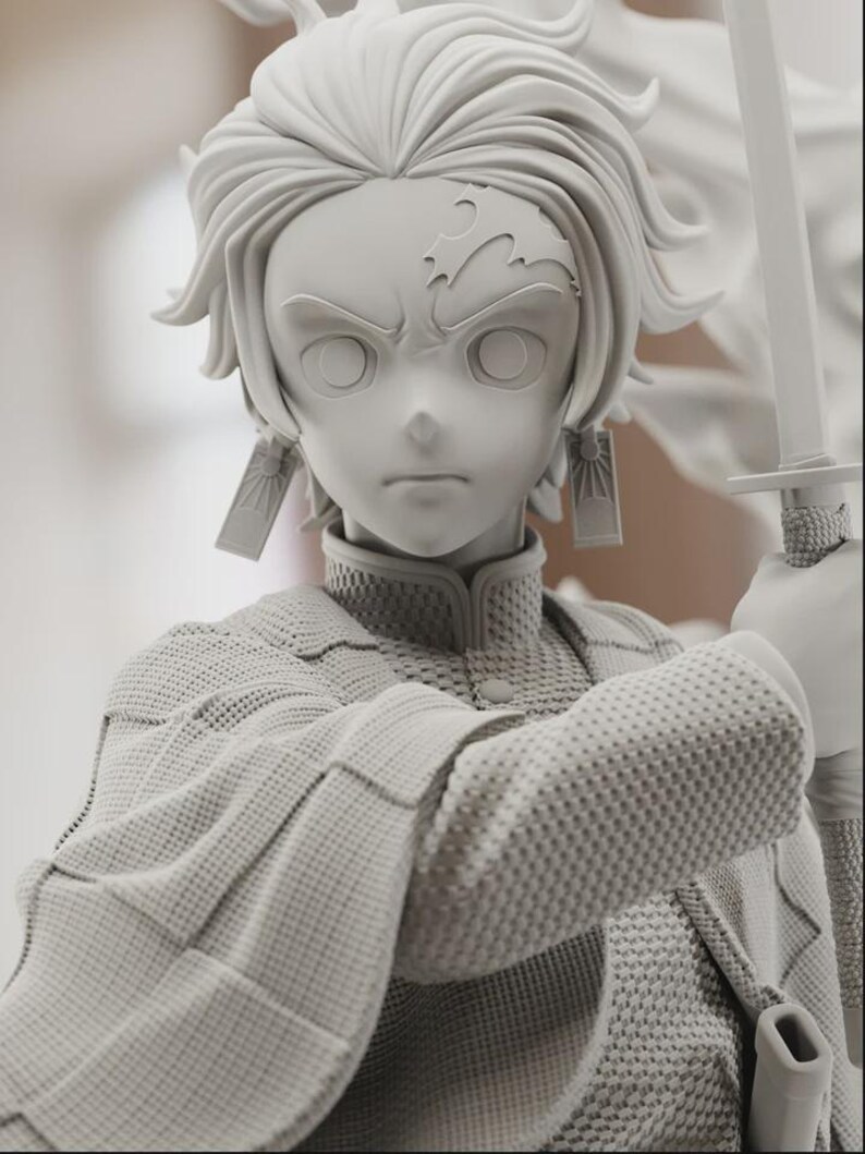 Tanjiro Kamado Figure – Demon Slayer - Kimetsu No Yaiba – Anime Resin ...