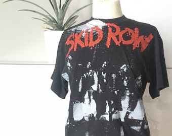 Skid Row T Shirt - Etsy