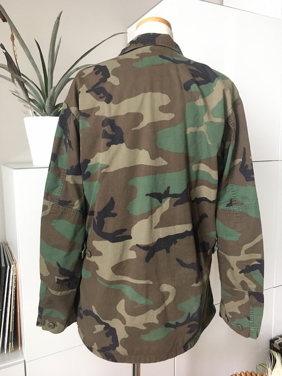 Vintage US ARMY Airborne Ranger Camouflage Coat - Gem