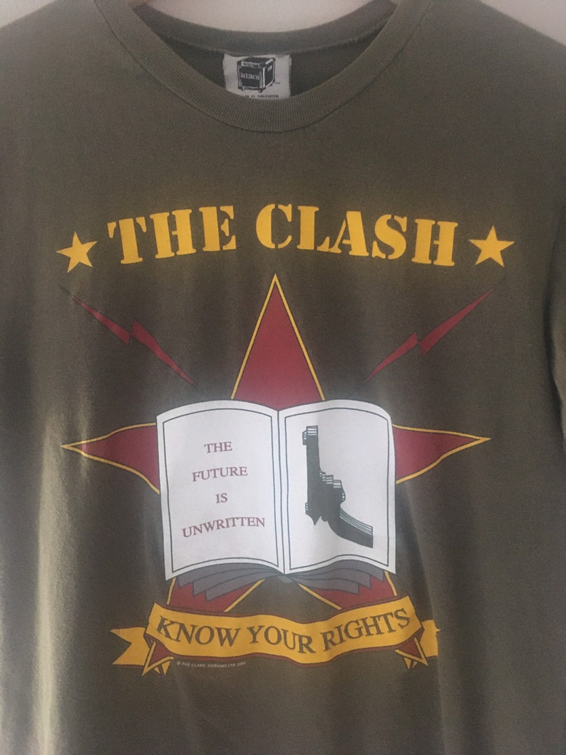 Vintage THE CLASH Combat Rock North American Tour/ Concert | Etsy