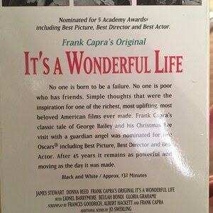 Vintage CHRISTMAS VHS Gift Pack / Its A Wonderful Life / - Etsy