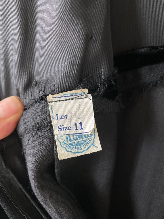 1960s Vintage Mid Century FRANKLIN SIMON New York Bla… - Gem