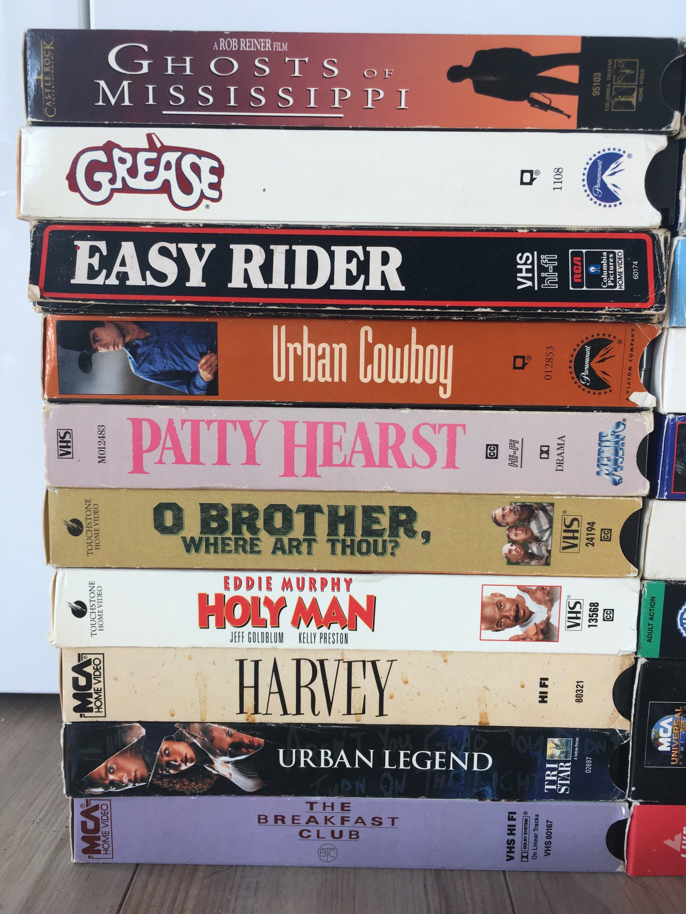 Vintage VHS MOVIES / Romantic / Horror / Musical / Action / | Etsy