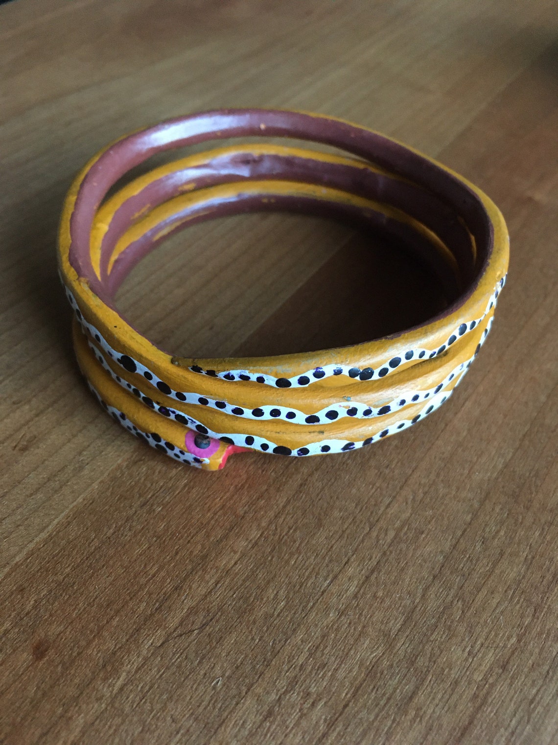 Chunky Boho Bangle Stack / Bangles / Vintage 70s 80s 90s / | Etsy