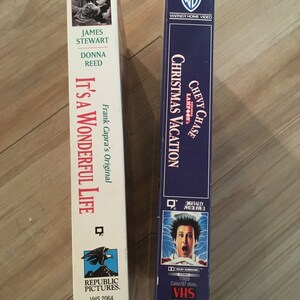 Vintage CHRISTMAS VHS Gift Pack / Its A Wonderful Life / - Etsy