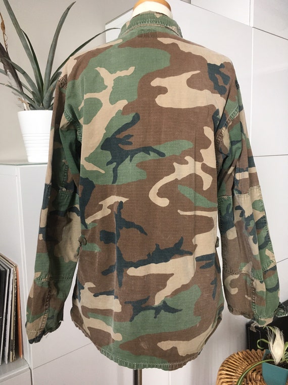 Vintage Army Airborne Ranger Camouflage Coat Hot Wea… - Gem
