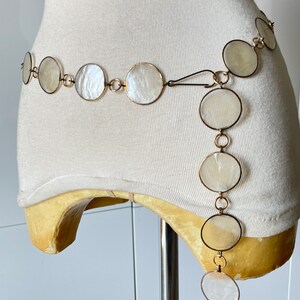 1970s Vintage Chain Belts / Tortoiseshell Lucite / Capiz Shell - Etsy