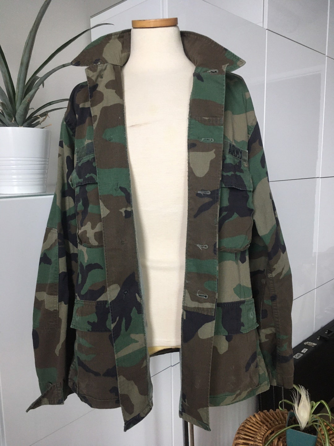 Vintage US Army Camo Coat: Airborne Ranger Hot Weather Jacket - Etsy