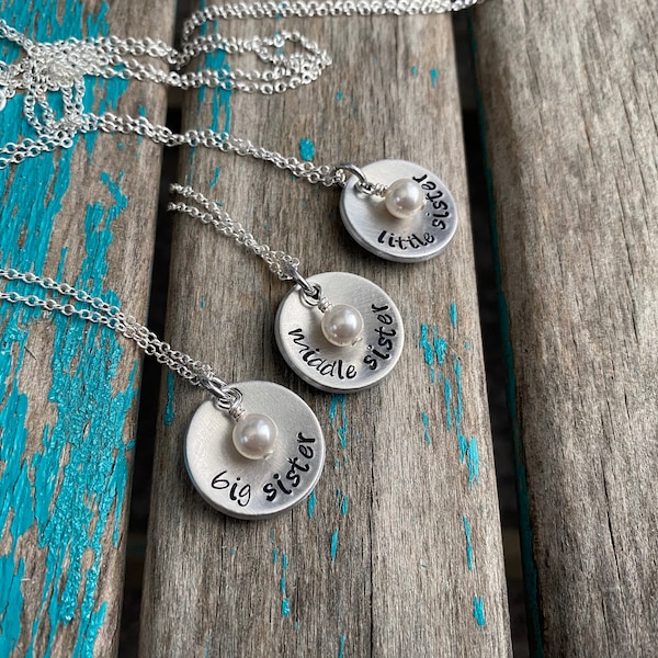 Sister Necklace - Etsy