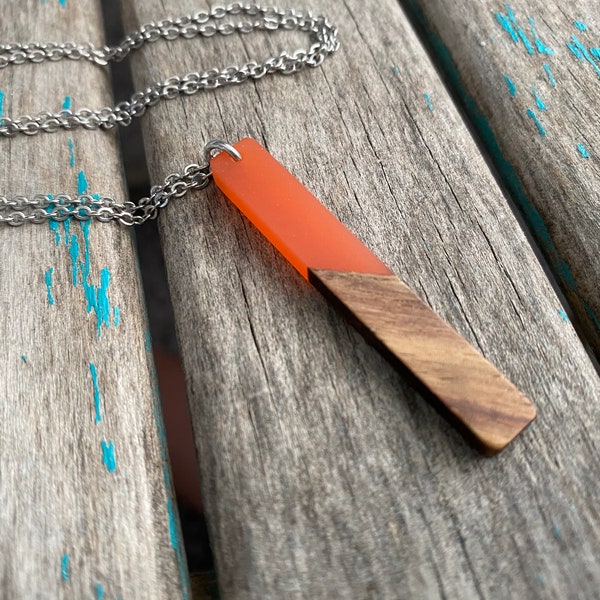 Orange Necklace - Etsy