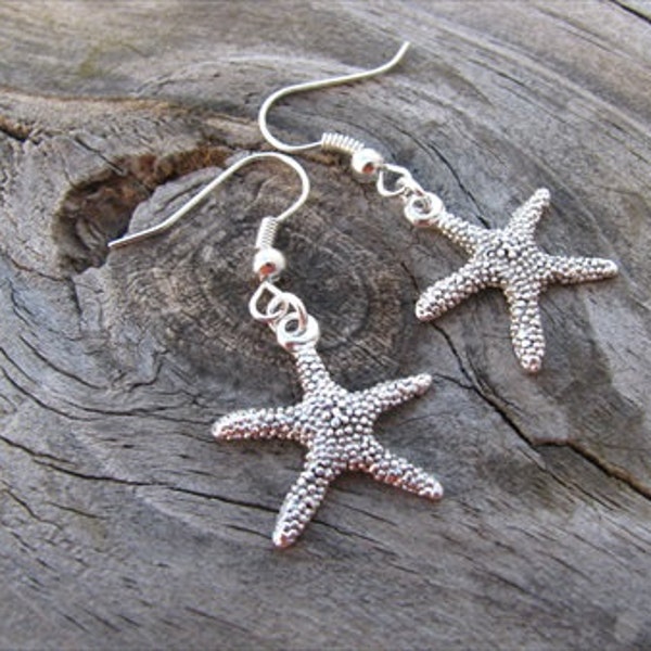 Starfish Earrings - Etsy