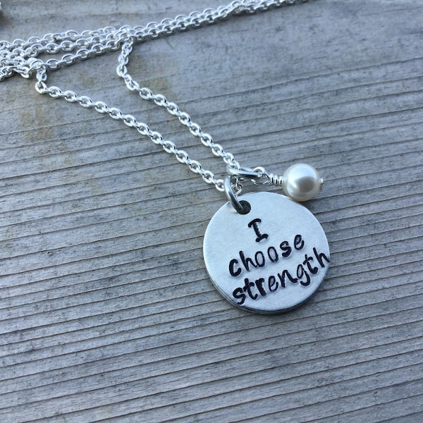 Strength Necklace - Etsy