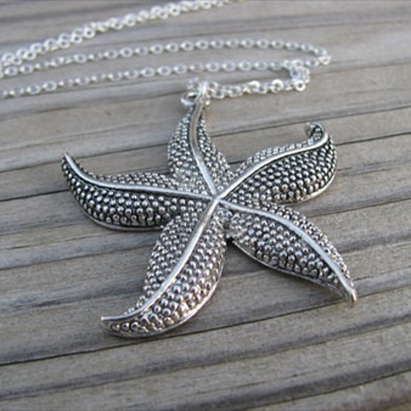 Starfish Necklace - Etsy