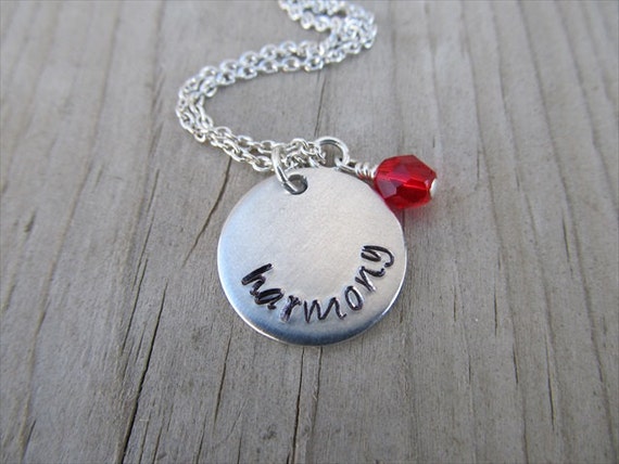 Harmony Inspiration Necklace harmony With an - Etsy