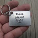 Thank You Inspirational Keychain Hand-stamped Keychain thank You for Being You Metal Keychain - Etsy