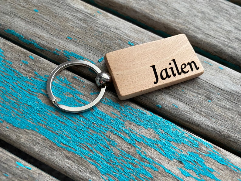 Personalized Name Keychain With a Name of Your Choice - Etsy