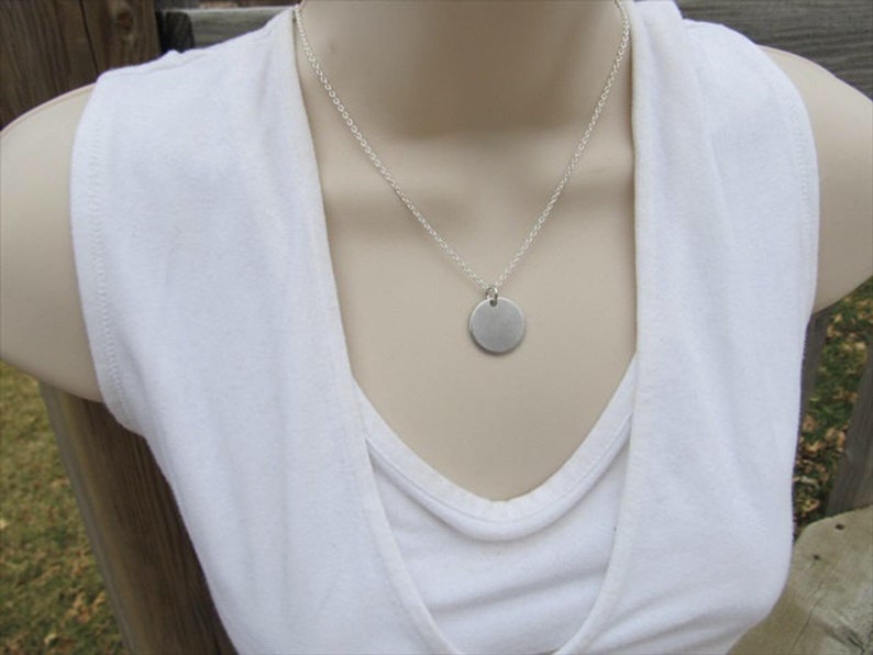 Inspiration Necklace- "powerful" With an Accent Bead in Your Choice of ...