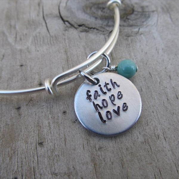 Faith Bracelet - Etsy