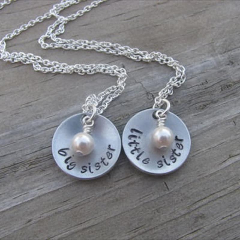 Sister Necklace Set - Etsy