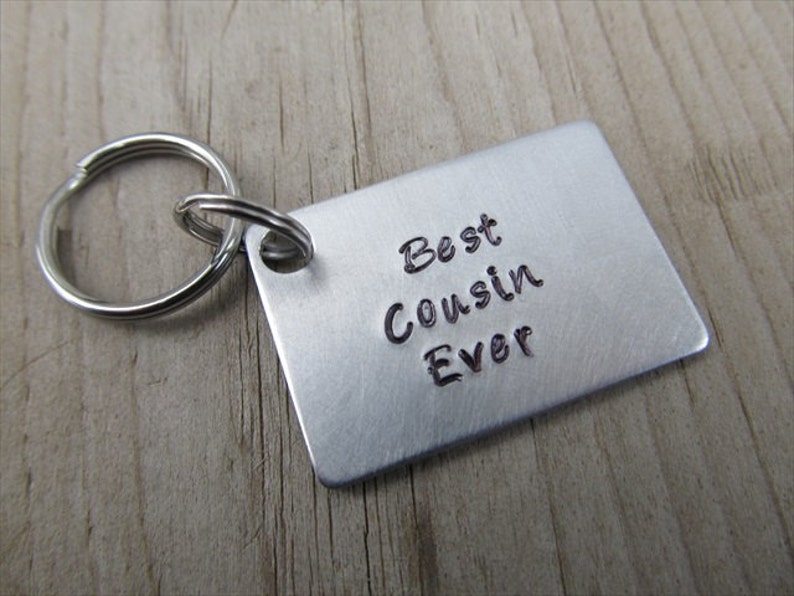 Cousin Keychain- Gift for Cousin- Keychain- "best Cousin Ever ...