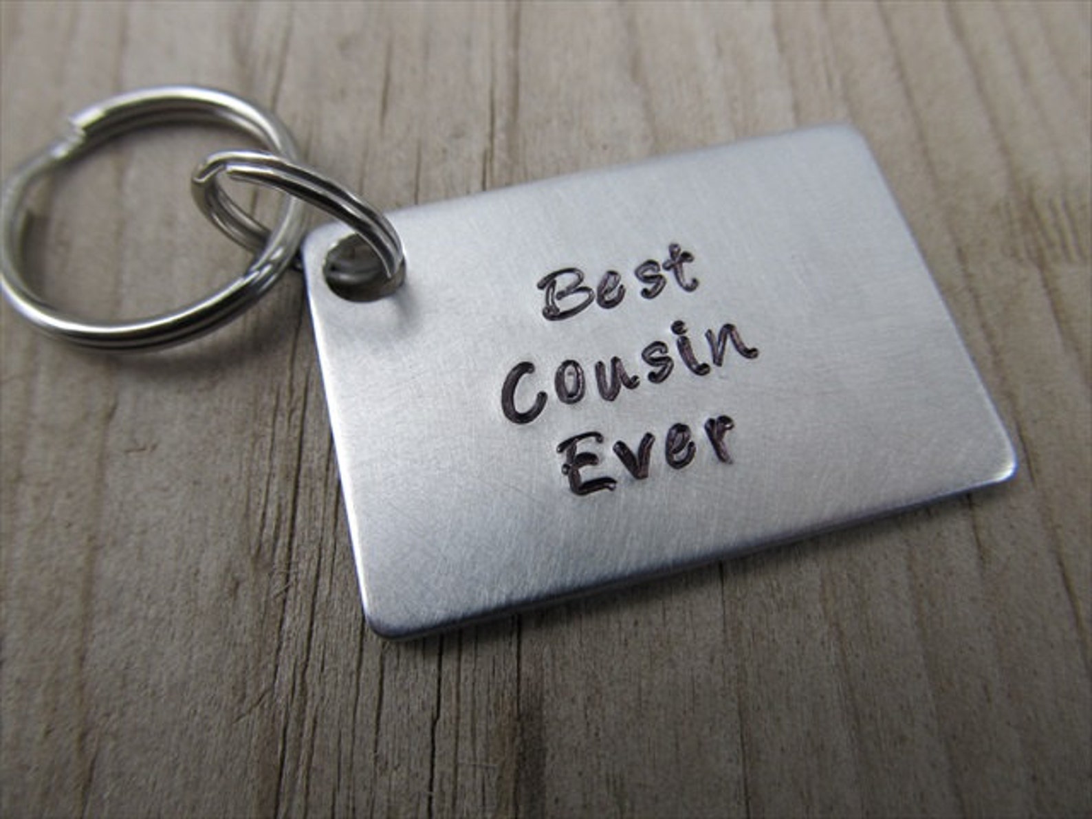 Cousin Keychain- Gift for Cousin- Keychain- "best Cousin Ever ...