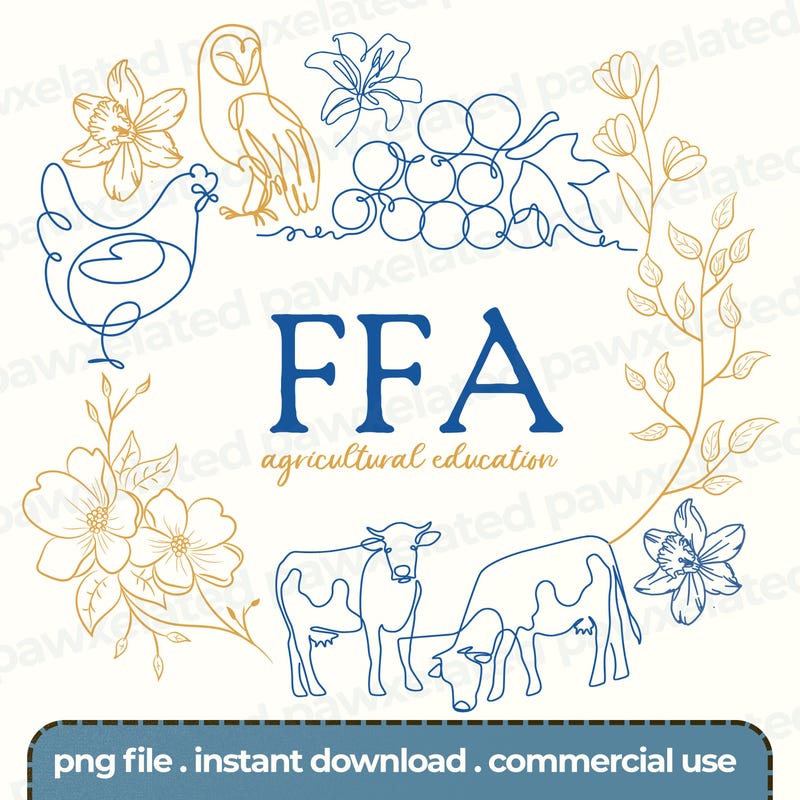 Ffa Svg - Etsy