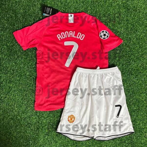 2008 Manchester United Ronaldo Jersey - Etsy
