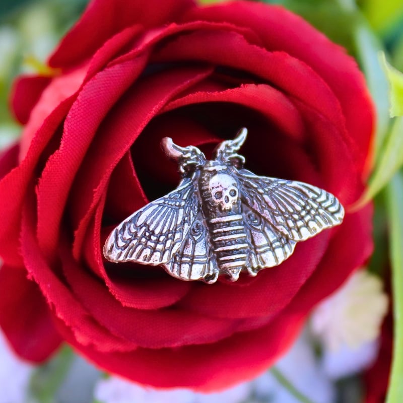 Moth Rings Silver - Etsy