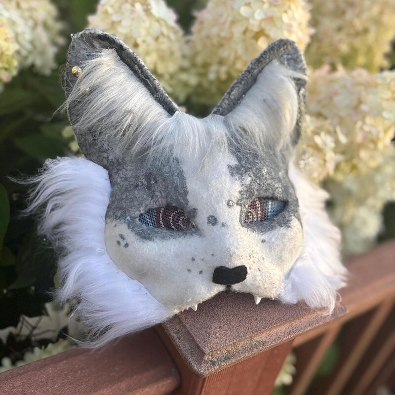 Calico Cat Therian Mask - Etsy