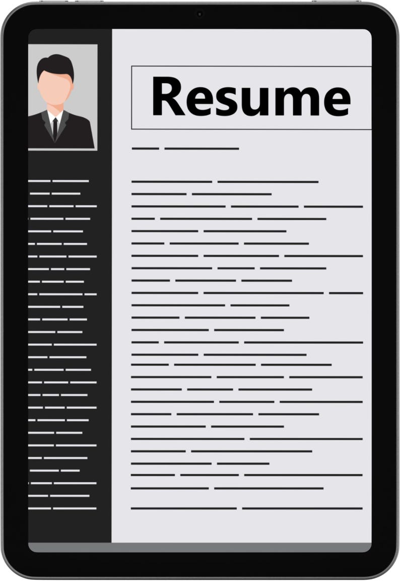 Modern ATS Resume Template | Editable Word, Google Docs (instant ...