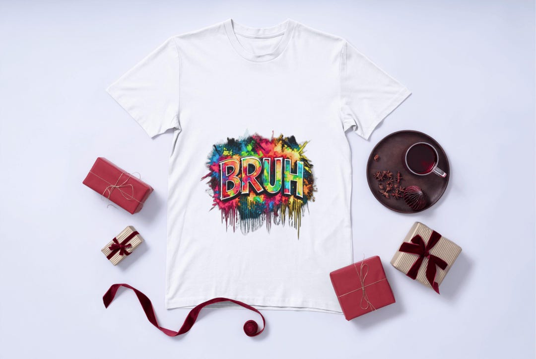 BRUH Graffiti Logo | Colorful PNG & SVG | Digital Art Download - Etsy