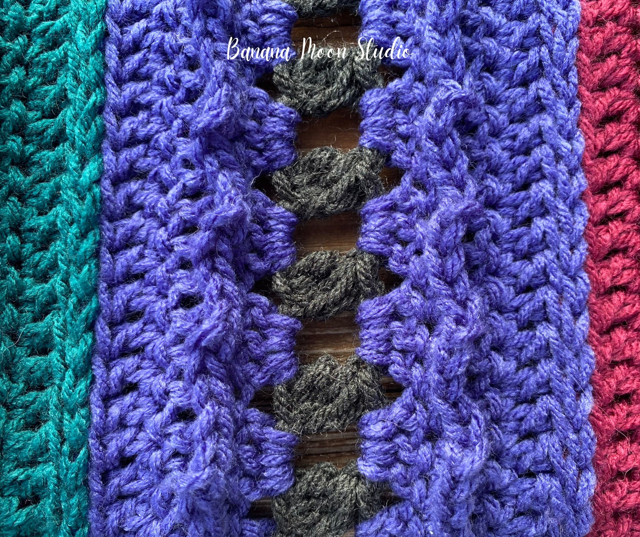 Digital Crochet Pattern for a Blanket in 7 Sizes - Etsy