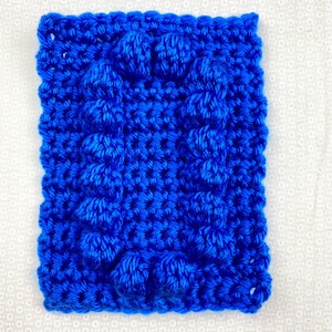 Digital Crochet Pattern for a Bobble Stitch Alphabet of Capital Letters ...