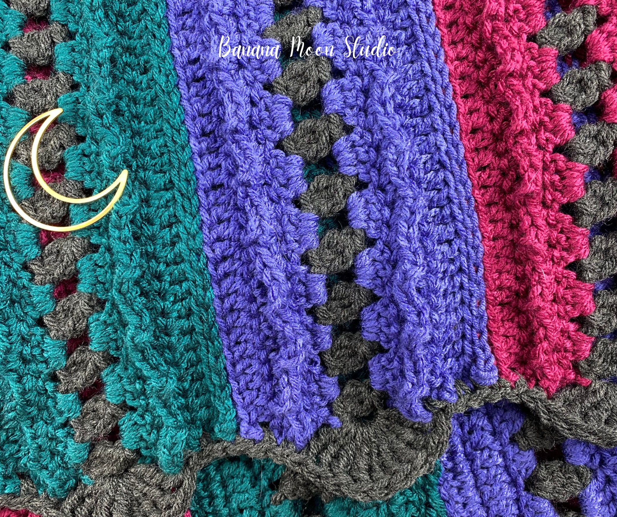 Digital Crochet Pattern for a Blanket in 7 Sizes - Etsy