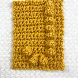 Digital Crochet Pattern for a Bobble Stitch Alphabet of Capital Letters ...