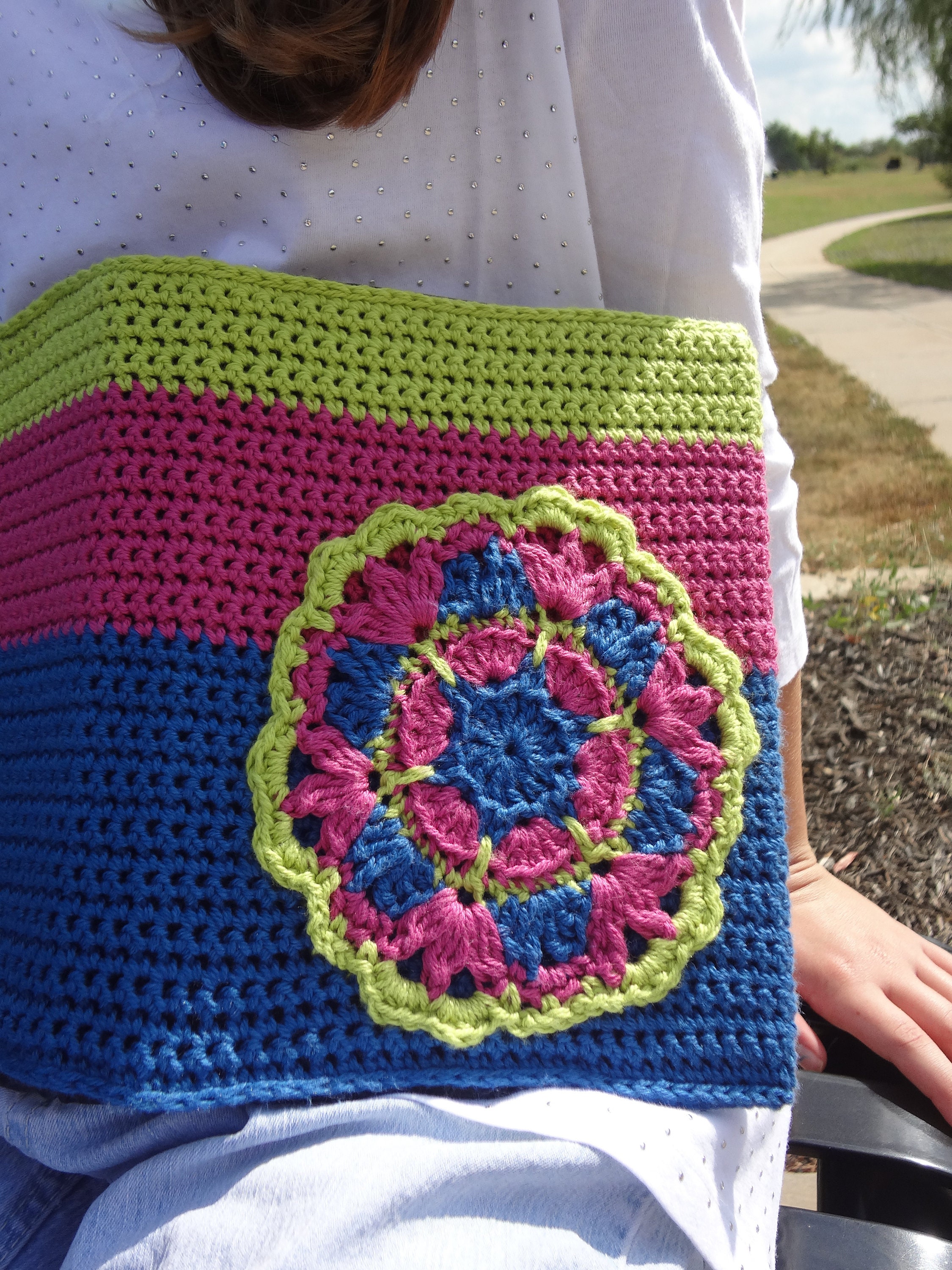 Digital Crochet Pattern for a Book Cover Cozy - Etsy