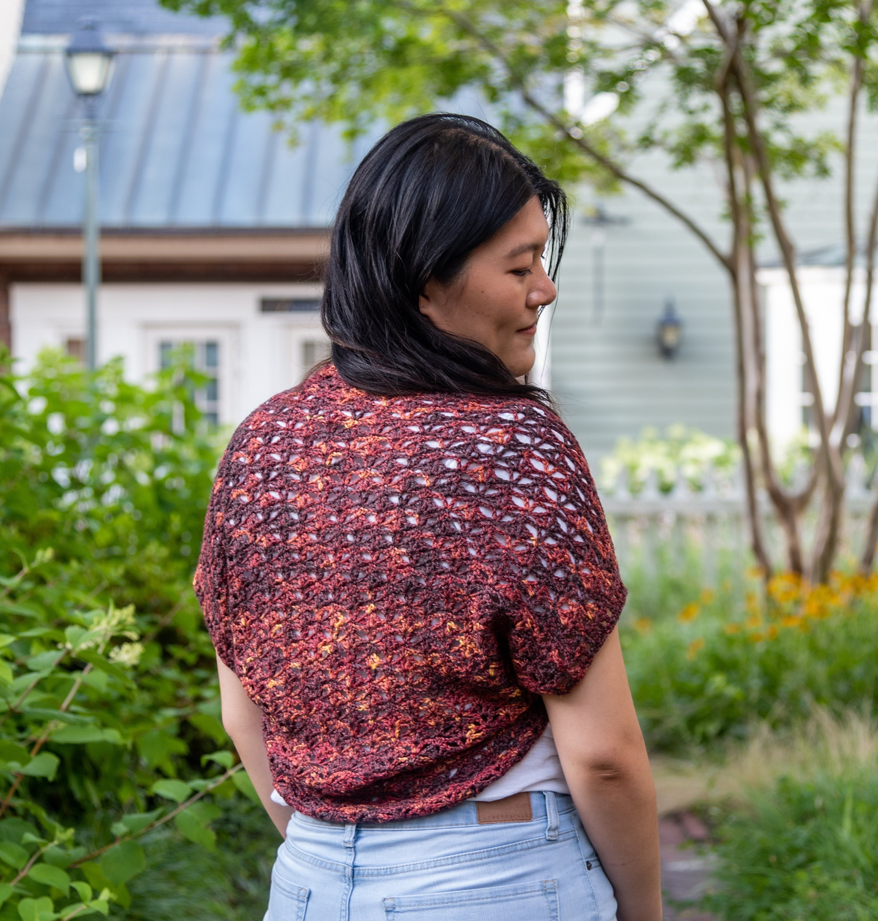 Digital Crochet Pattern for a Lace Summer Shrug - Etsy