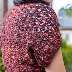 Digital Crochet Pattern for a Lace Summer Shrug - Etsy