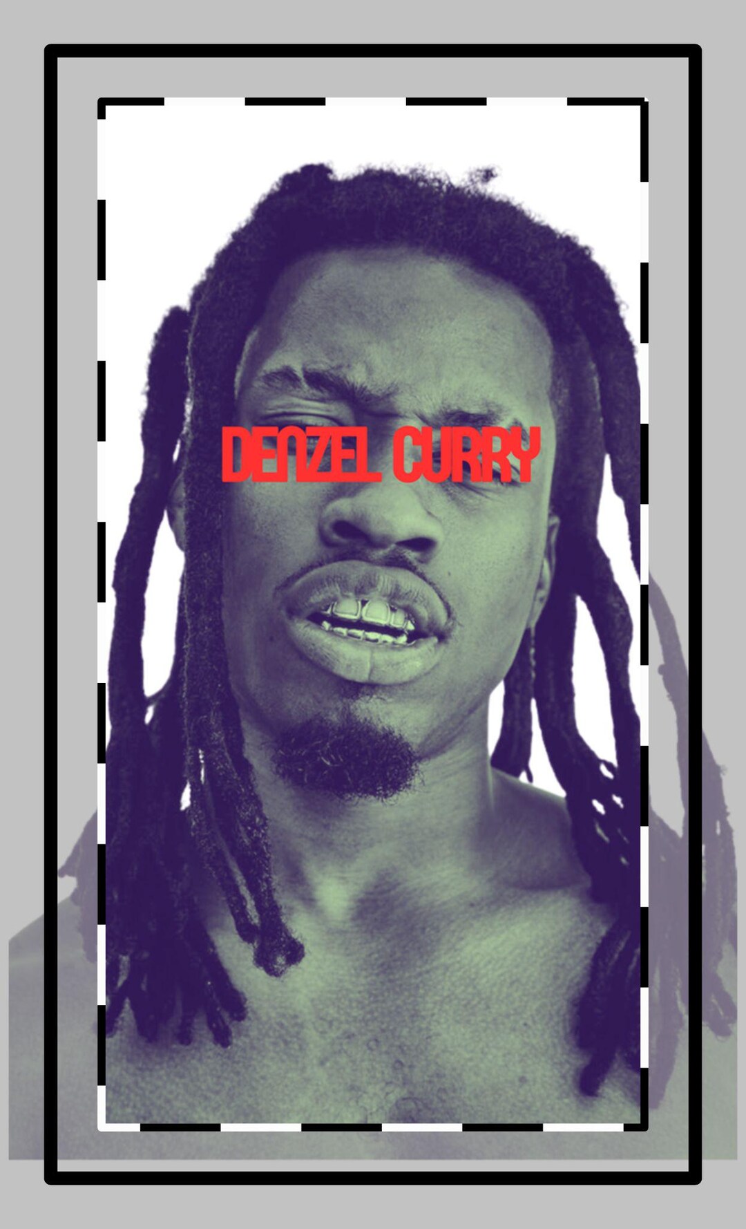Custom Shape Magnet With Denzel Curry Design, Unique Home Decor, Gift ...
