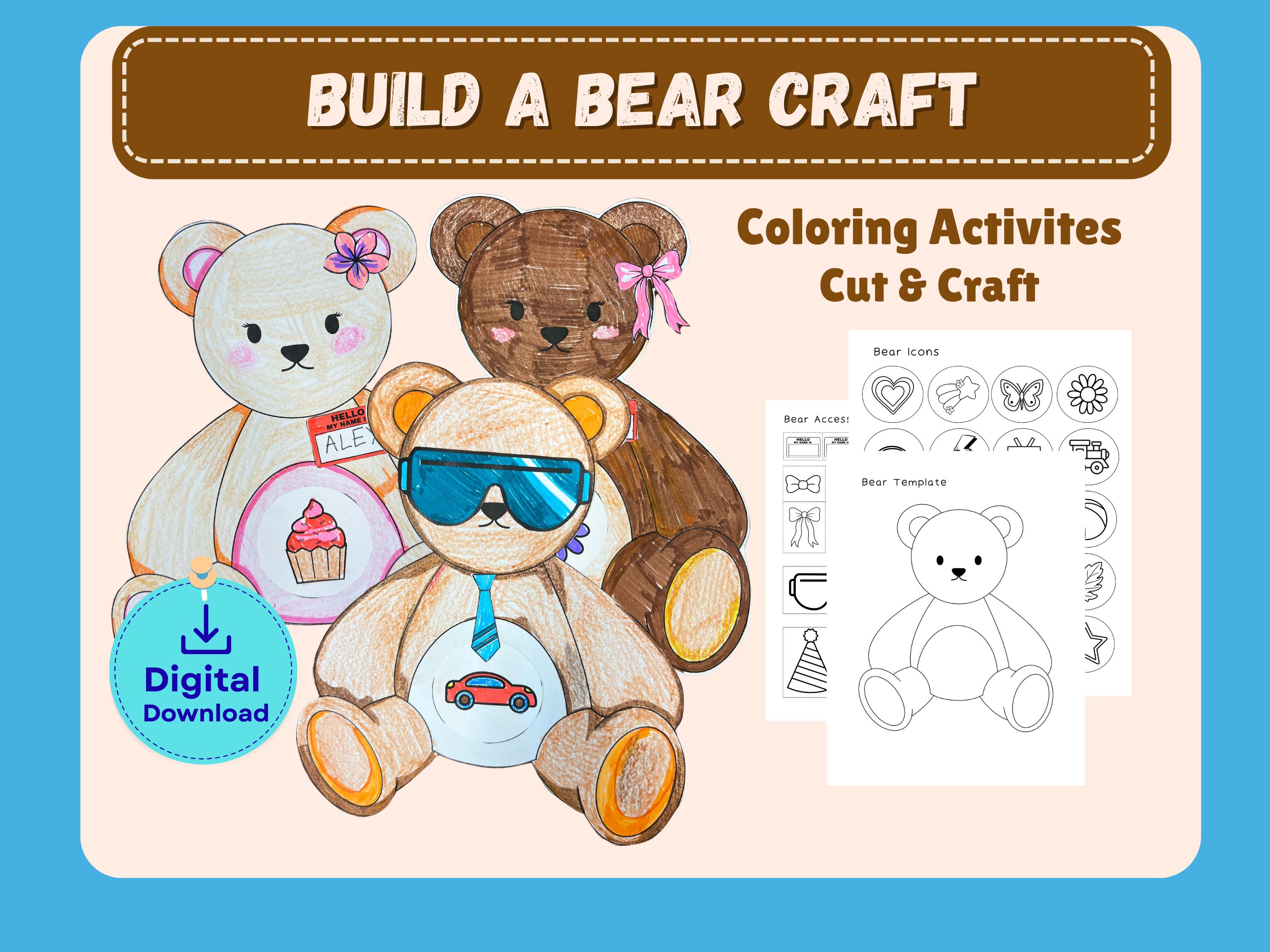 Printable Build A Bear 2014 Build A Bear Printables Etsy